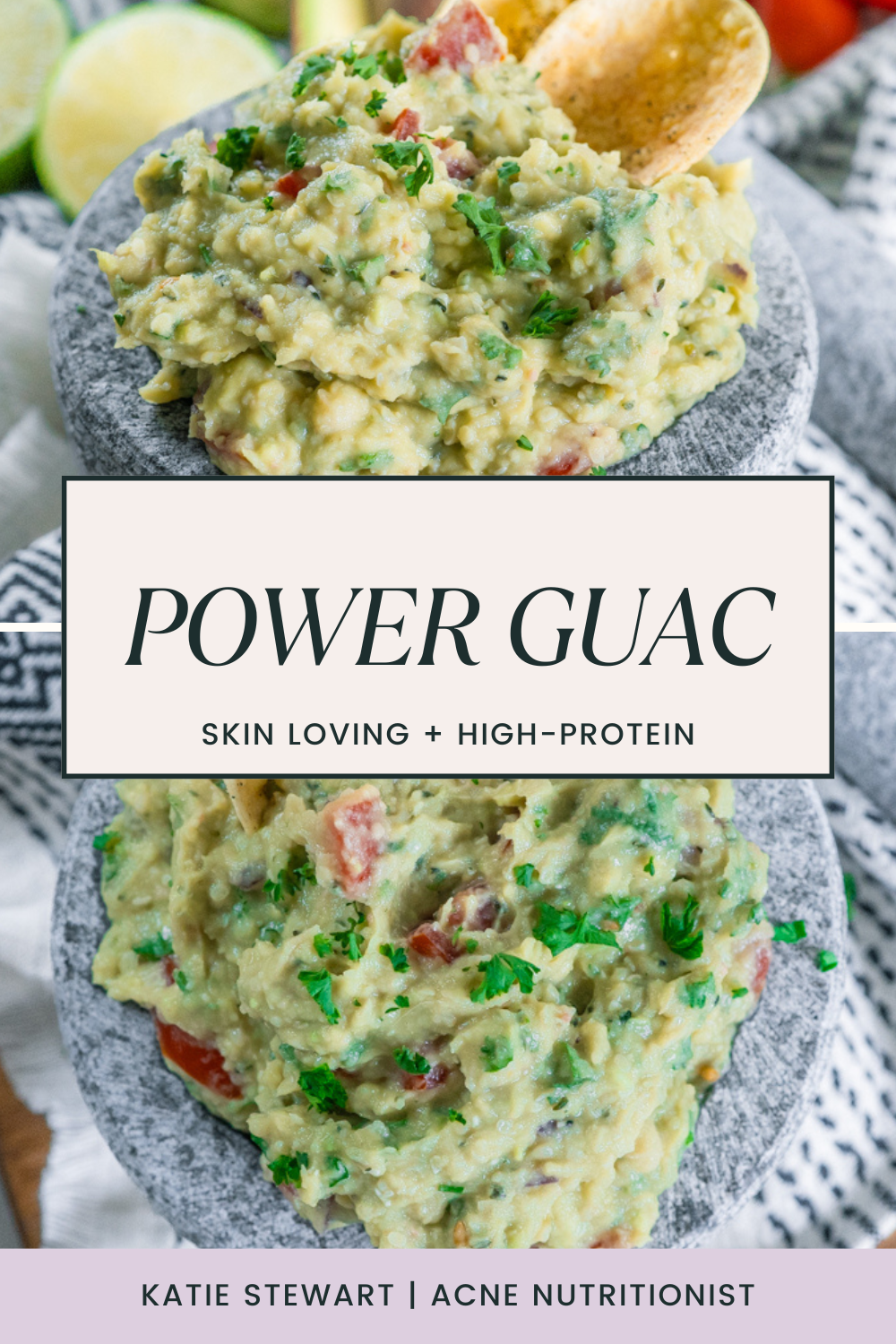 Power Guac | Katie Stewart | Acne Nutritionist